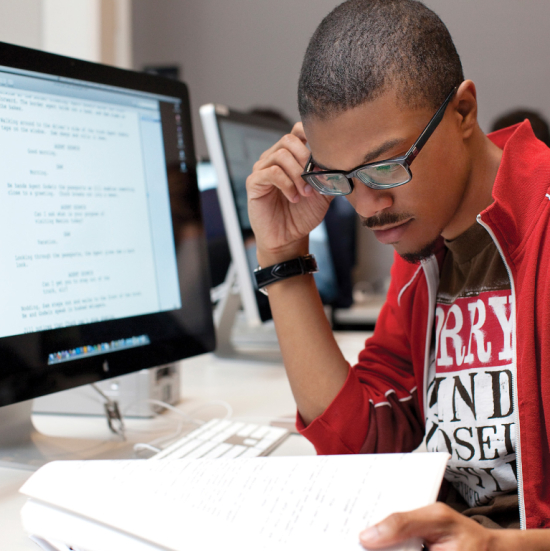 Dramatic writing student experience | SCAD